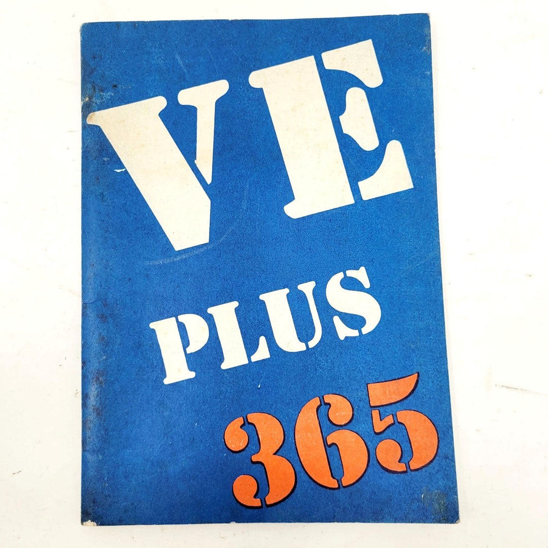 Vintage WWII Stars and Stripes Booklet VE Plus 365 Victory in Europe ...