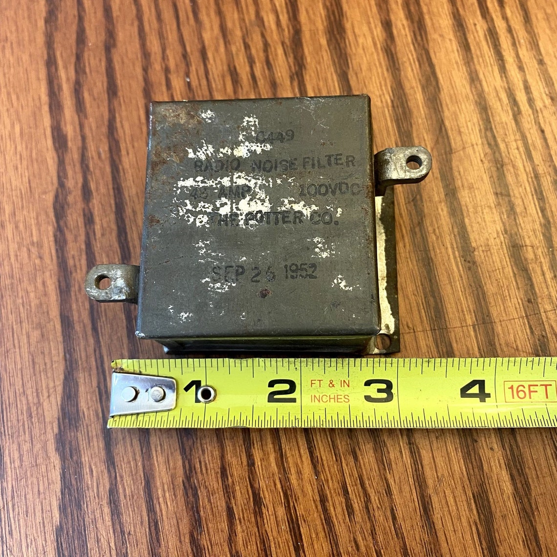 Vintage the Potter Co. Aircraft Avionics 40 Amp Ham Radio Noise Filter ...