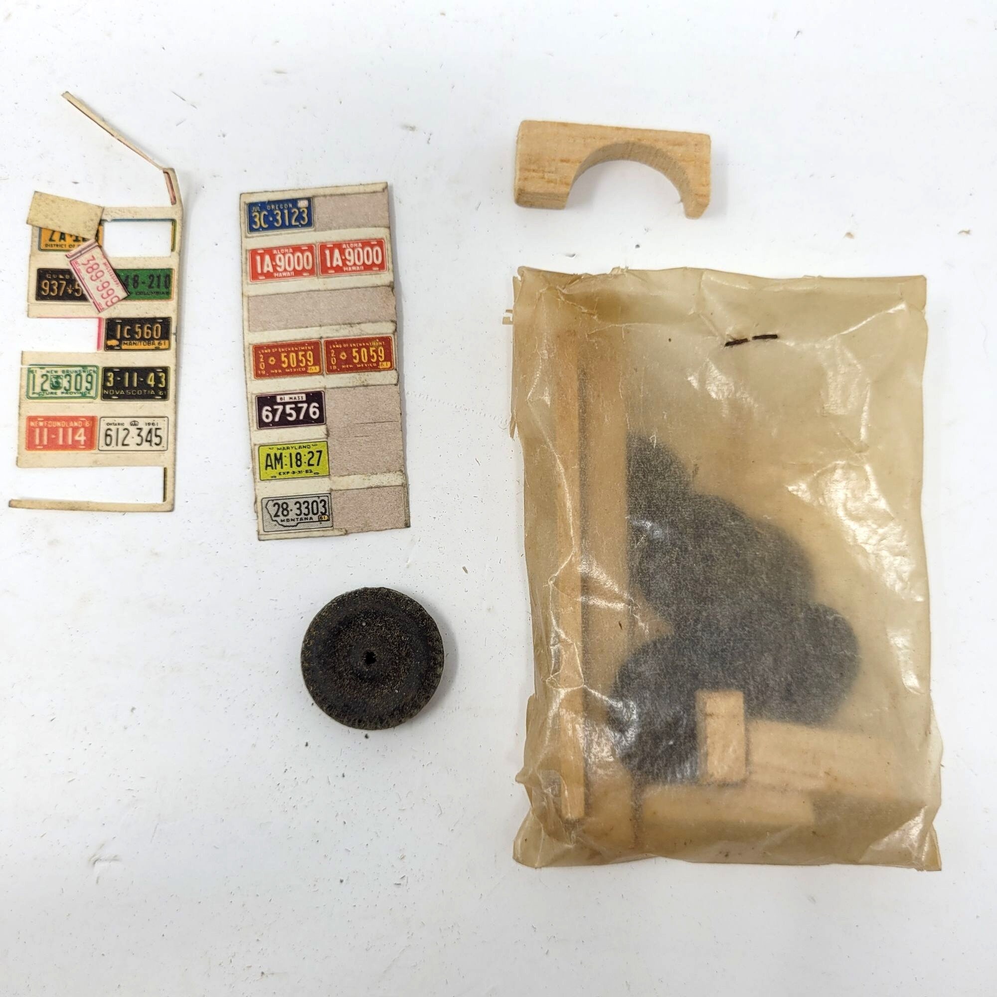 Vintage Rare 1930 Original Ting Trucks Balsa Wood Model Kit Lot of 5 ...