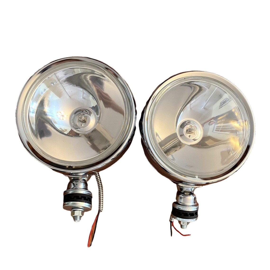 New Chrome Plated Automobile Car Headlights Made in Taiwan Set - Etsy