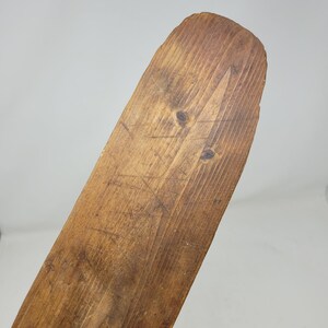 Vintage Swedish Wooden Lefse Turner Paddle Primitive Scandinavian ...