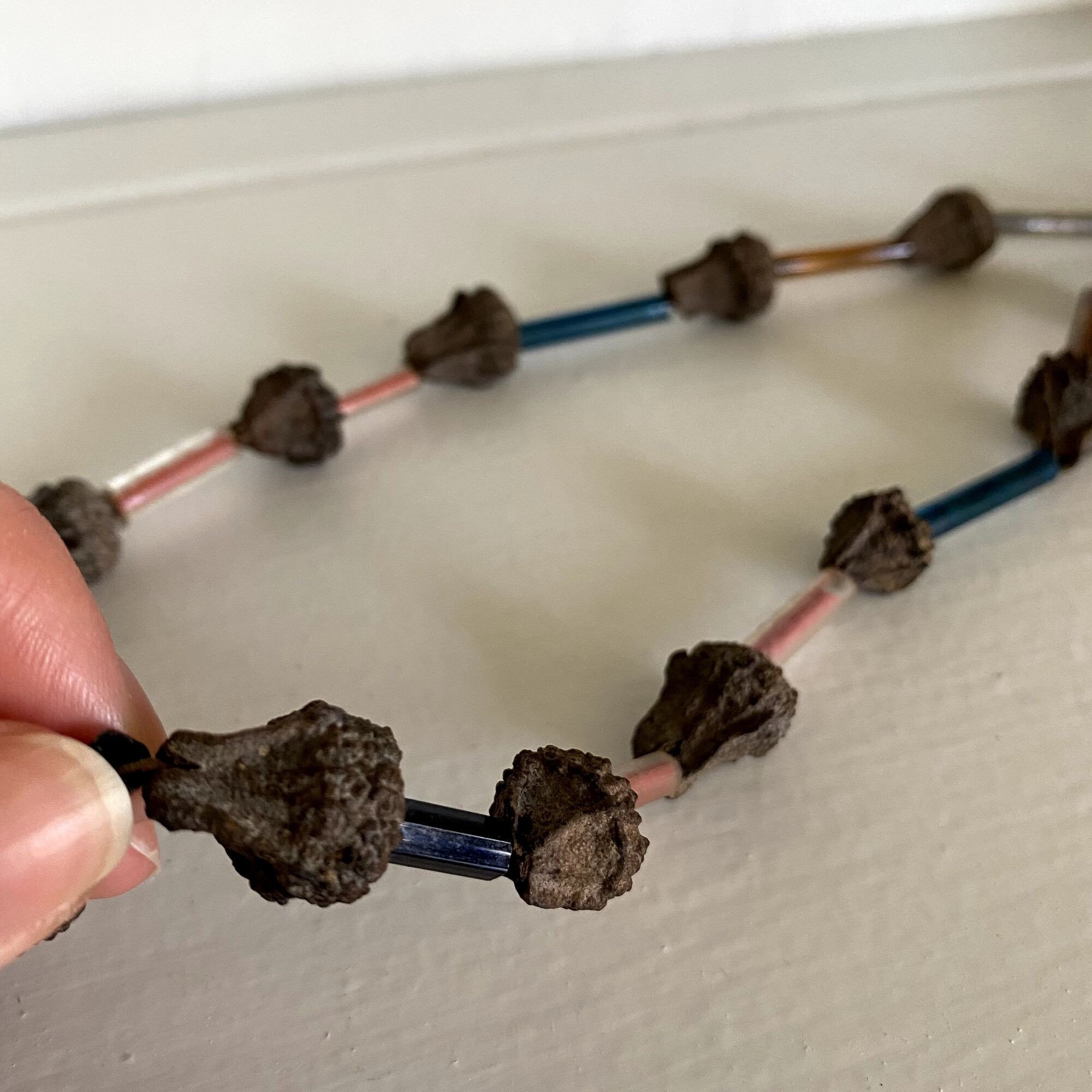 Antique Native American Jewelry 1800s Necklace Venetian Glass - Etsy