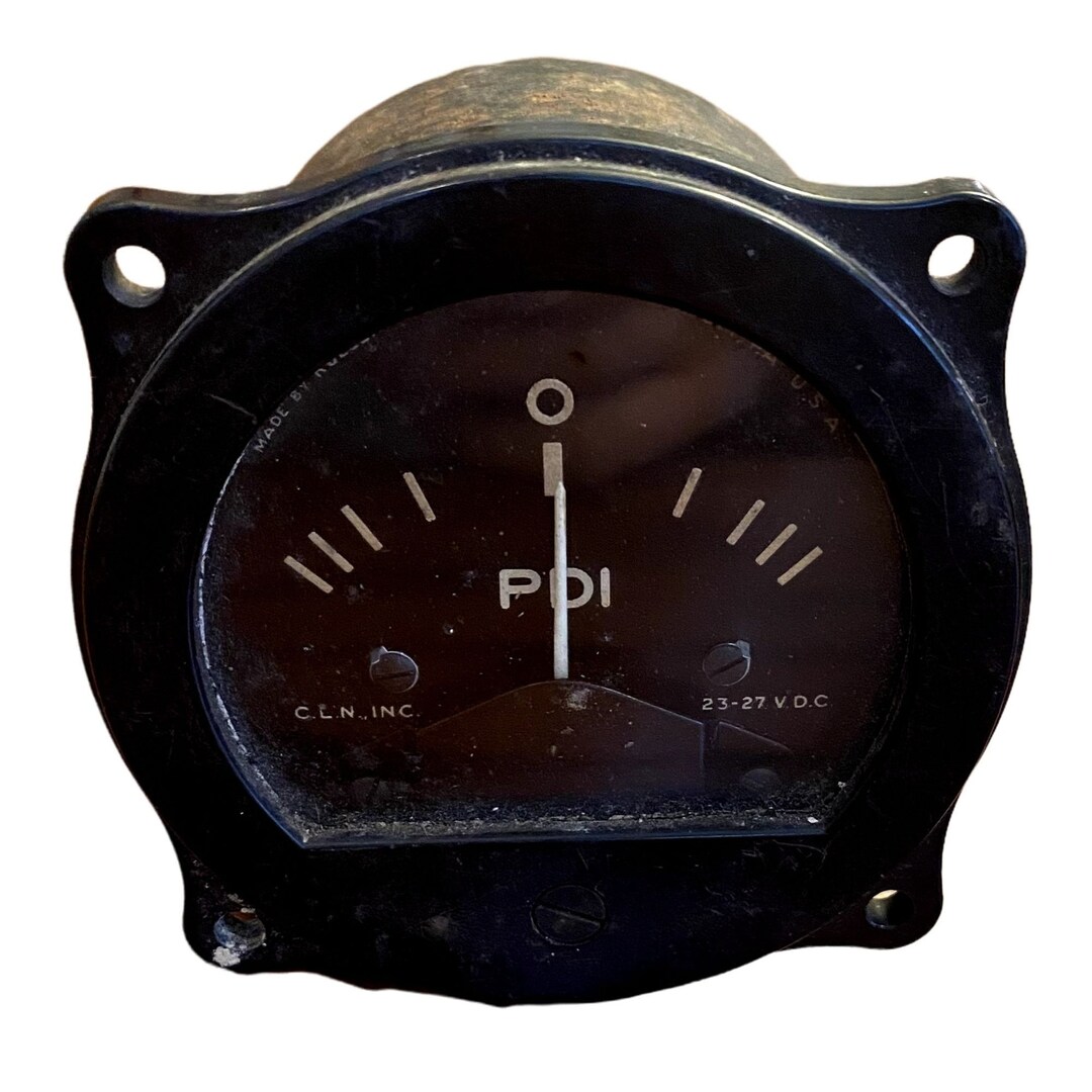 Rare Vintage WWII Pilot Deviation Indicator PDI B-17 & B-24 Gauge Made ...