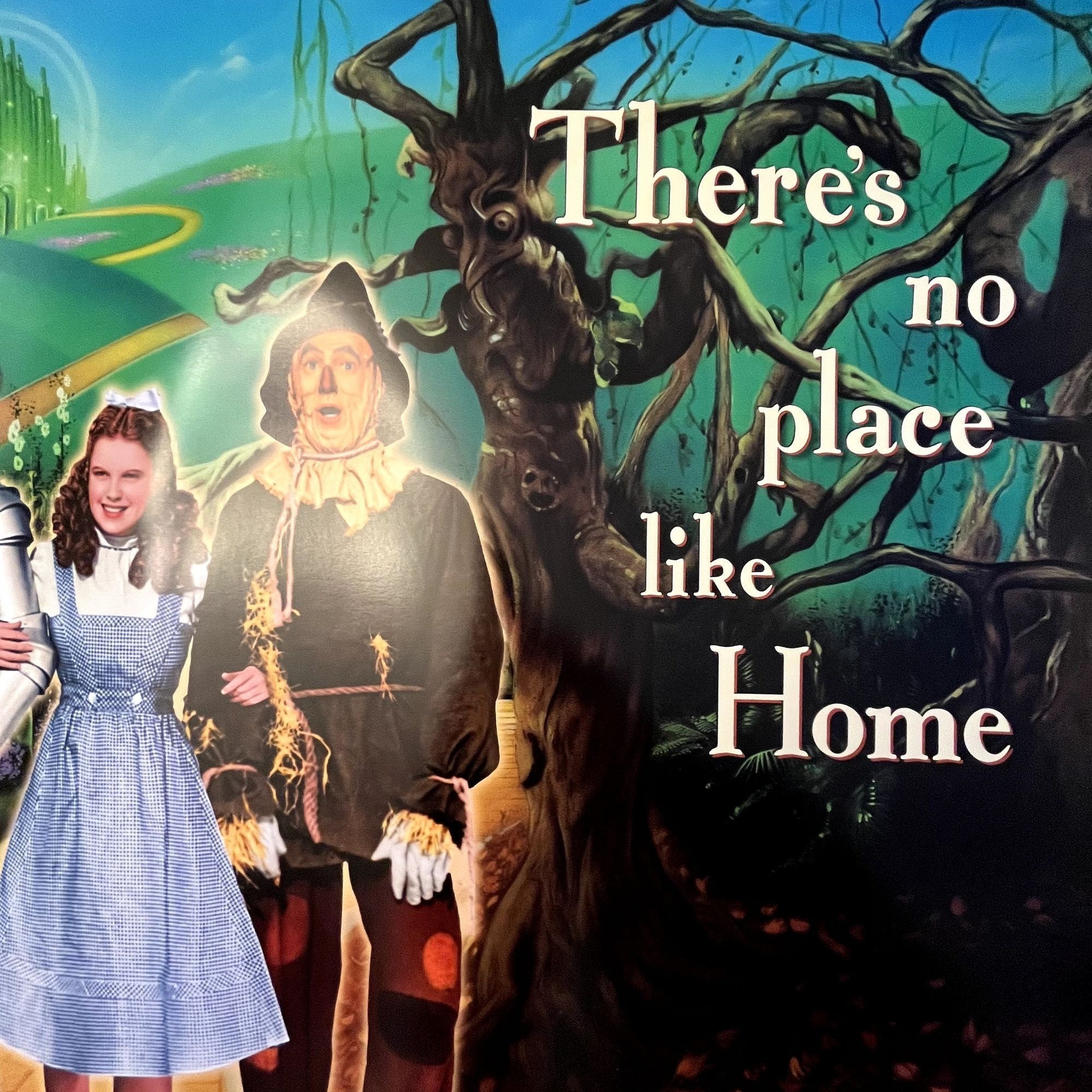 Wizard of Oz There's No Place Like Home Movie Poster Dorothy Toto Vintage Rare - Etsy