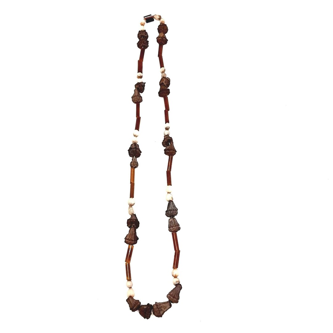 Antique Native American Jewelry 1800s Necklace Venetian Glass Trade ...