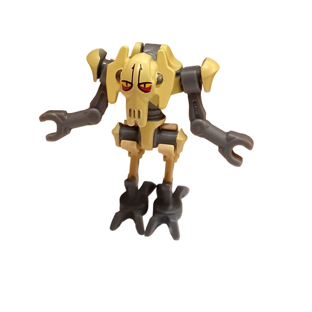 LEGO Minifigure Star Wars Sw0254 General Grievous Bent Legs Tan Armor ...