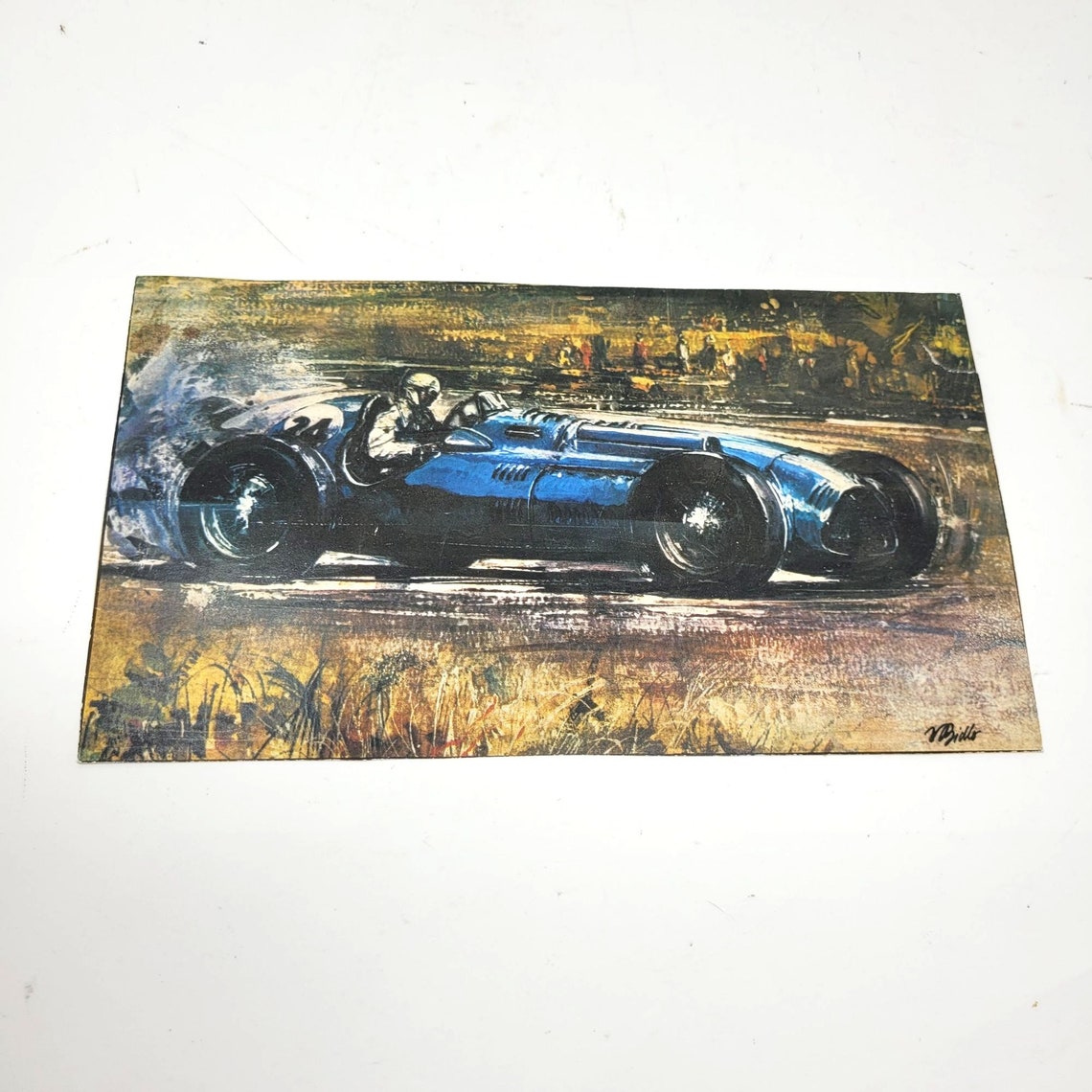 Vintage Vladimir Bidlo Racing Cars Pictures Alfa Romeo Typ 158 159 ...