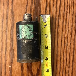 Vintage USAF Temperature Indicator Aircraft Gauge COAT Certified Made ...