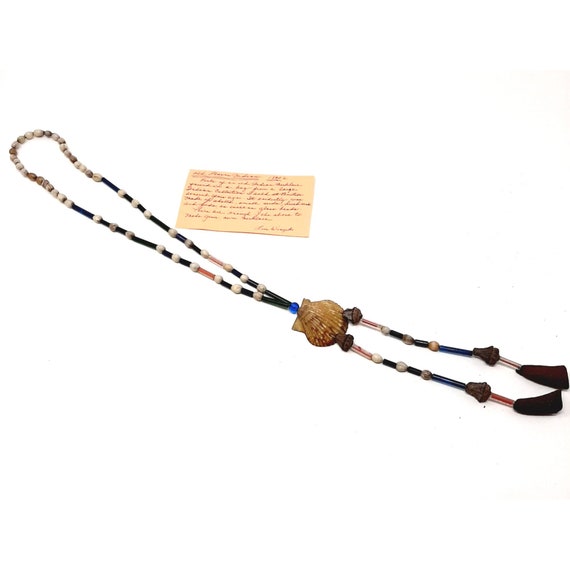 Antique 1800s Native American Venetian Glass Trade Be… - Gem