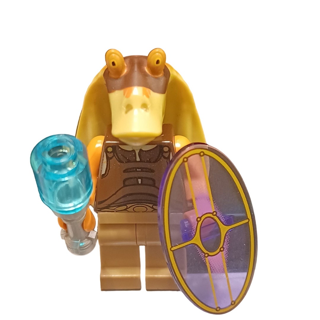 LEGO Star Wars: Gungan Warrior Minifigure Sw0302 With Shield 9509 7929 ...