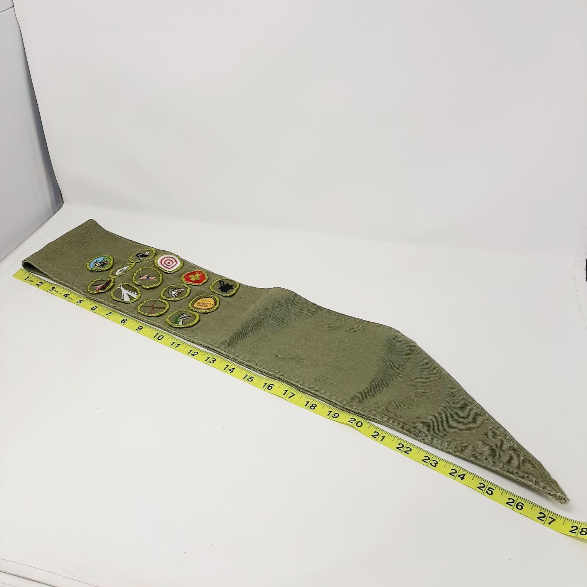 Vintage Boy Scouts Sash 1960s 13 Merit Badges Hiking Canoe - Etsy