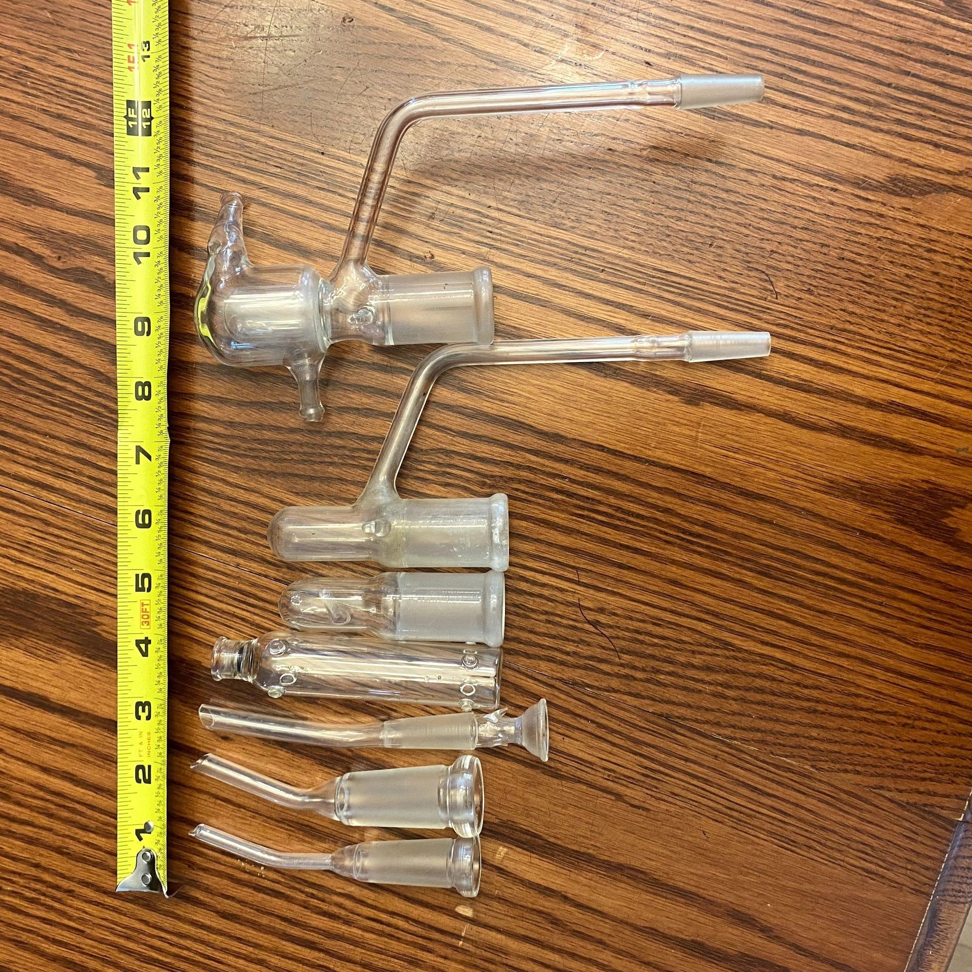 Assorted Chemistry Research Laboratory Hand Blown Glassware Pieces (lot ...