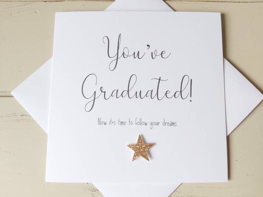 Congratulations. You've Graduation Card. You've Done - Etsy UK