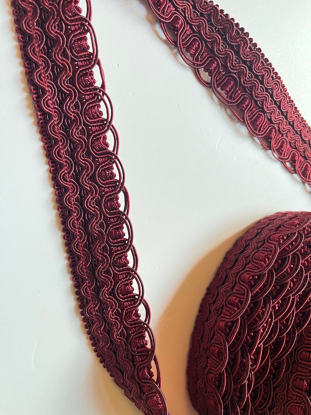32mm Wide Red Gimp Braid - Etsy