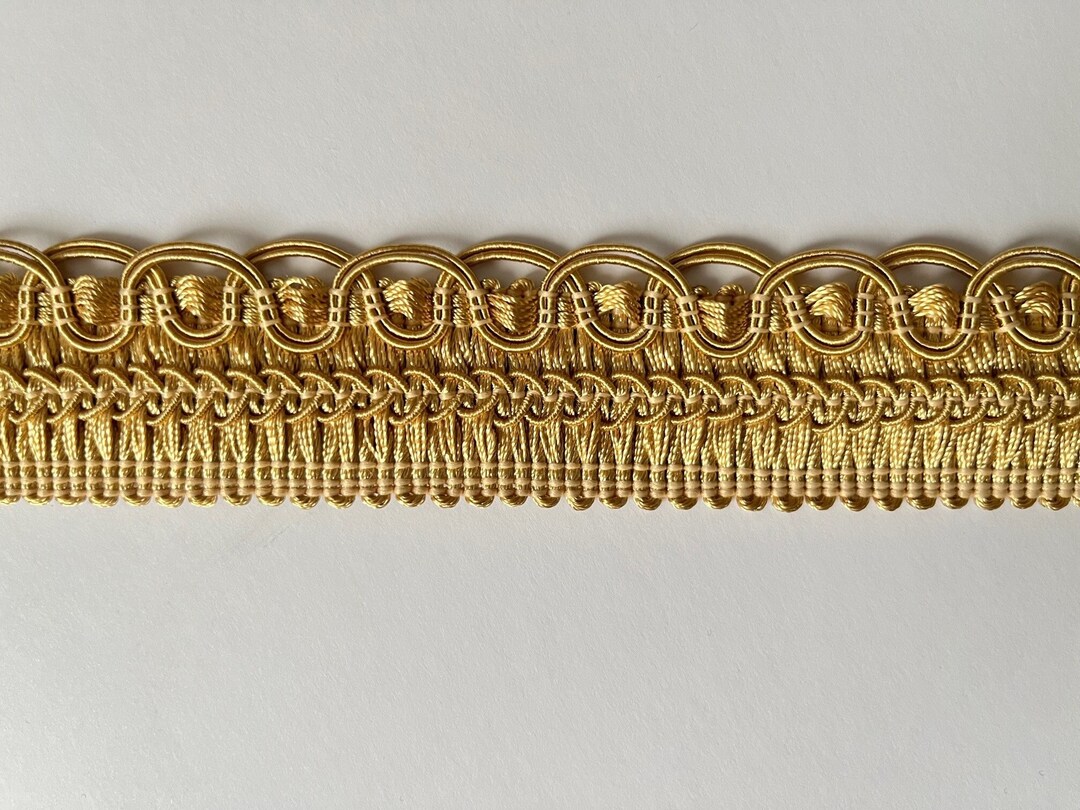 35mm Wide Gimp Border/braid in Gold - Etsy UK