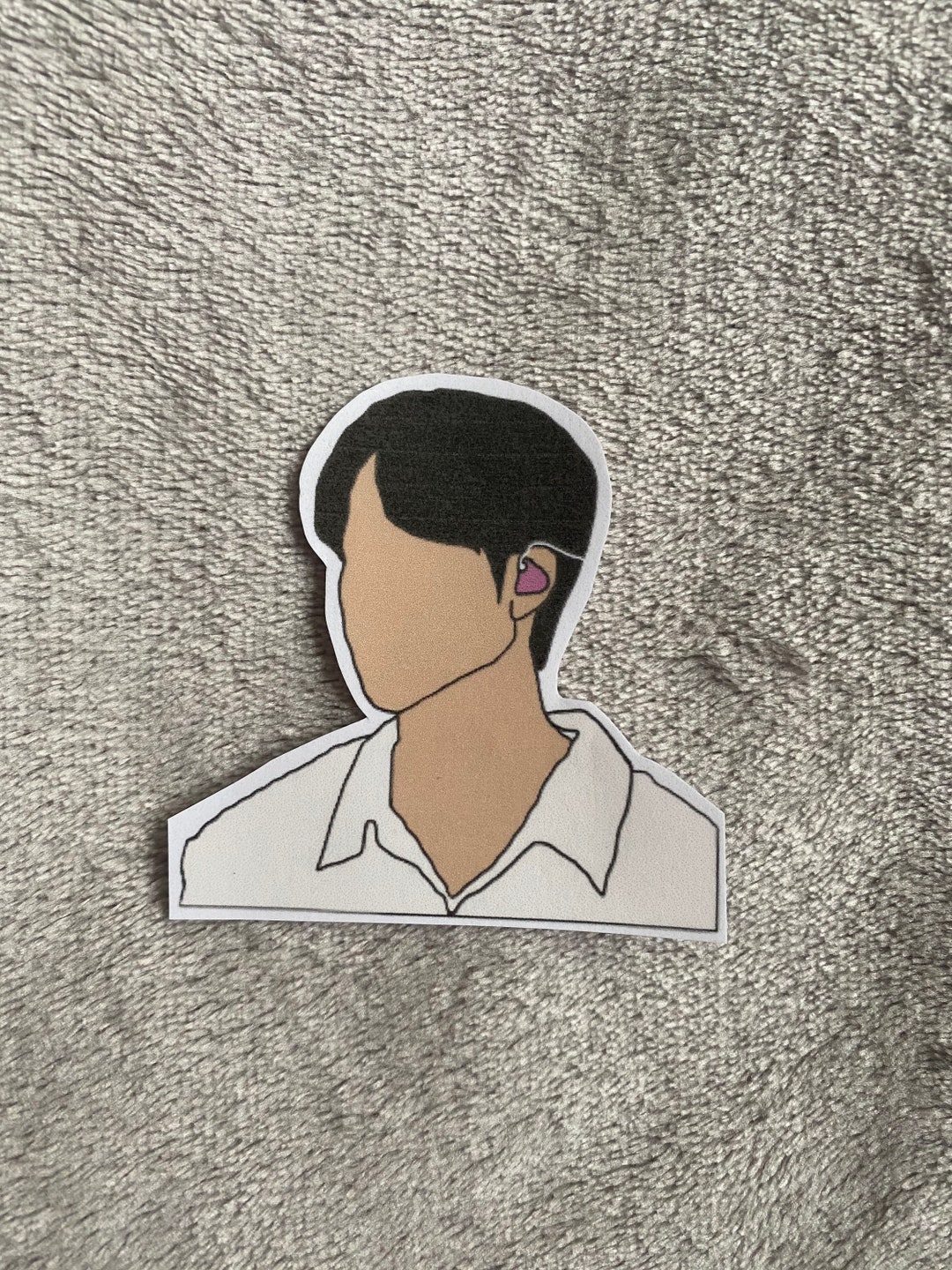 BTS JIN STICKER- Craft Stickers Bangtan Jin, K-pop Stickers - Etsy UK