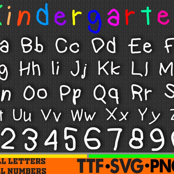 Scribble Alphabet Svg - Etsy