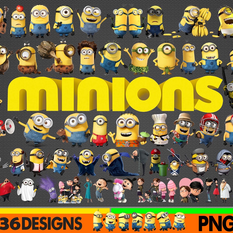Minion logo clipart - Etsy.de