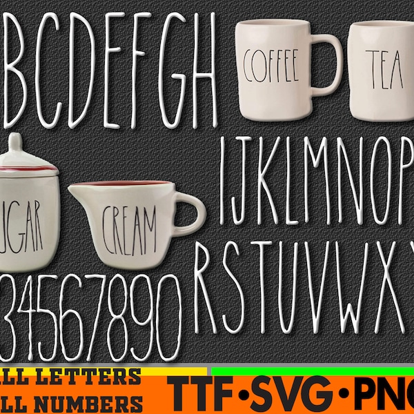 Rae Dunn Stencil - Etsy