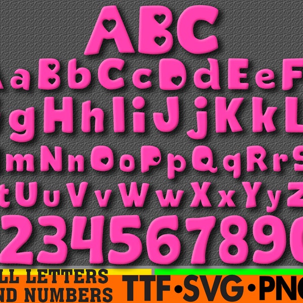 My Little Pony Font - Etsy