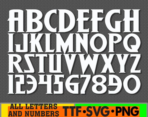 Font Movie Letters and Numbers SVG PNG Superhero Clipart | Etsy
