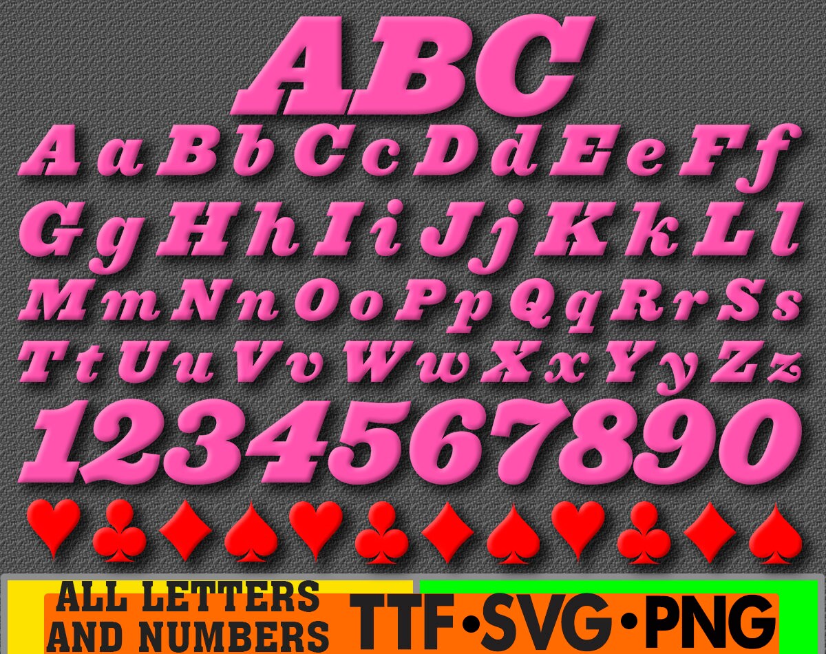Font Movie Letters and Numbers SVG PNG Superhero Clipart Bundle Svg PNG ...