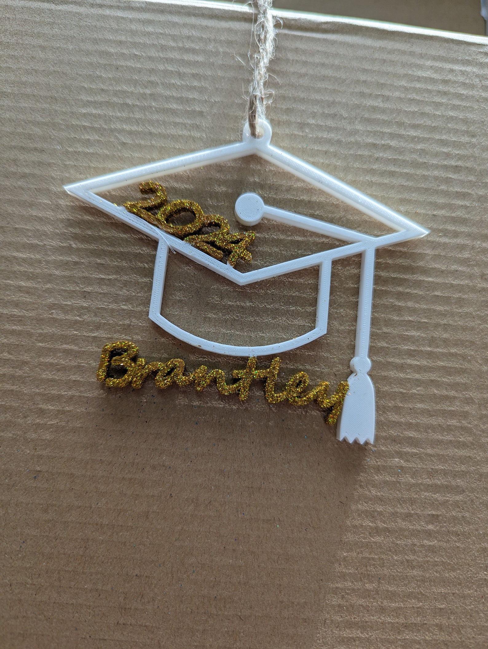 Personalised Graduation Decoration, Custom Colour 3D Print, Graduation ...