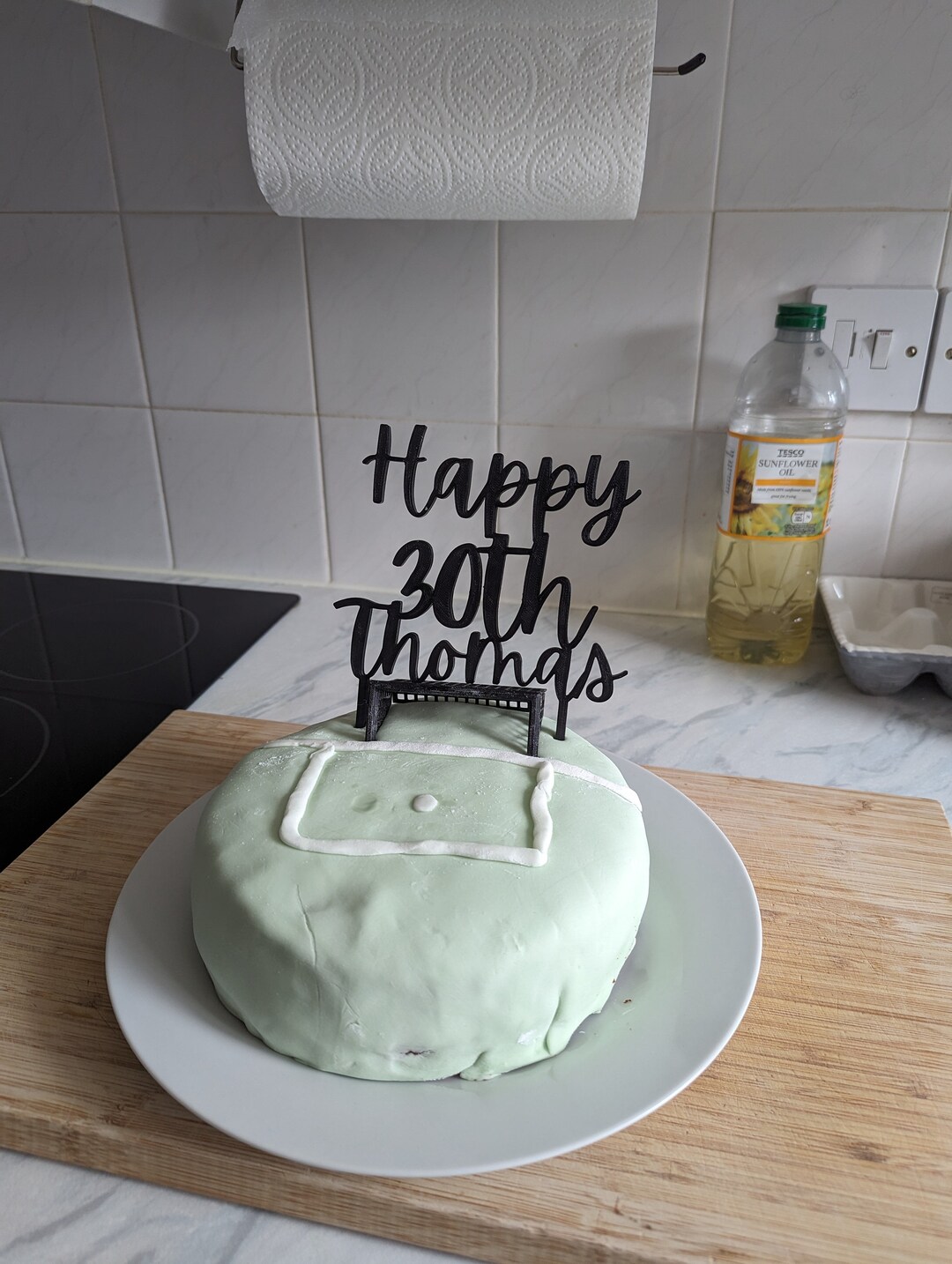 Customised Birthday Cake Topper, Personalised Name Cake Decoration ...