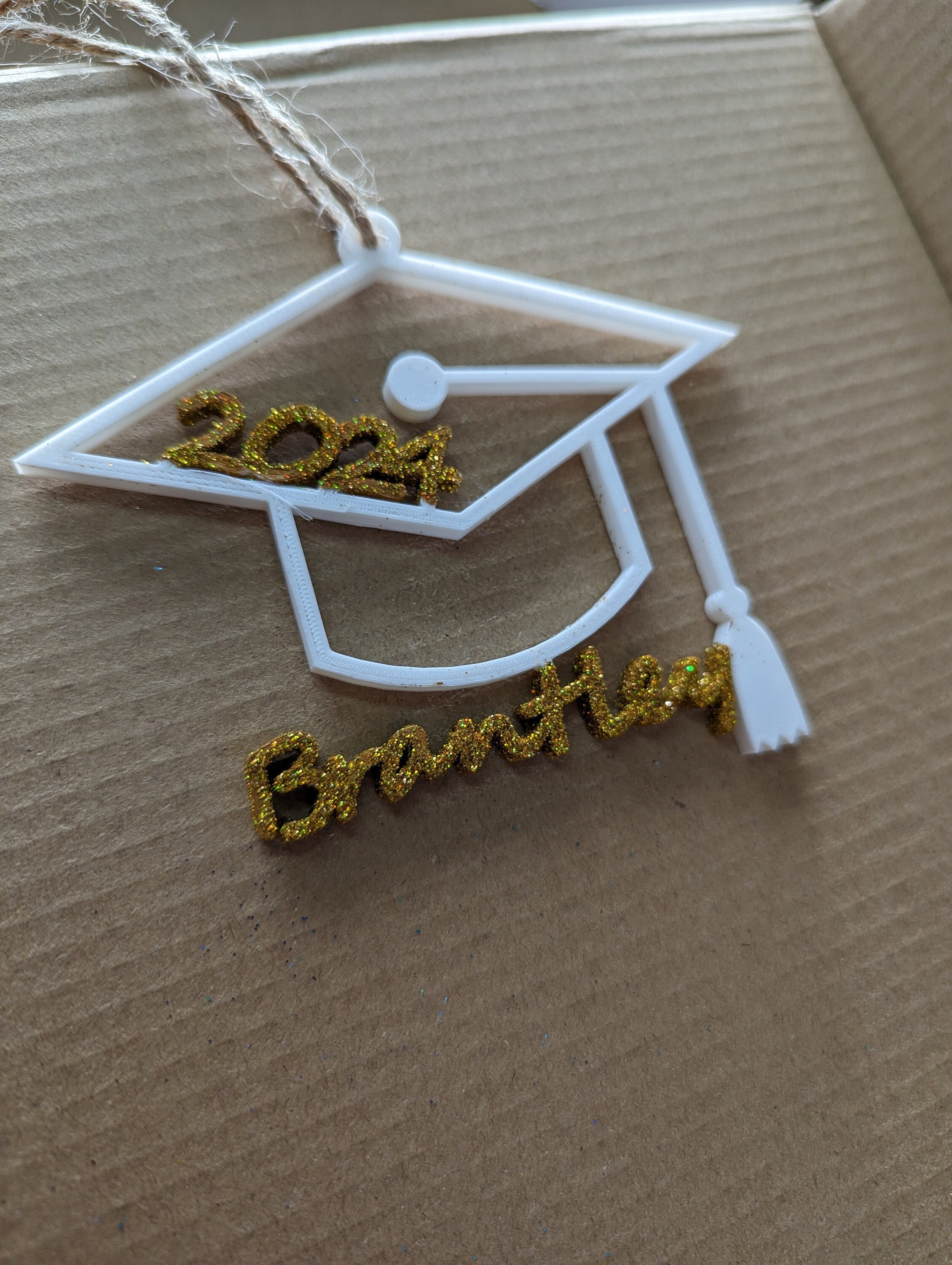 Personalised Graduation Decoration, Custom Colour 3D Print, Graduation ...
