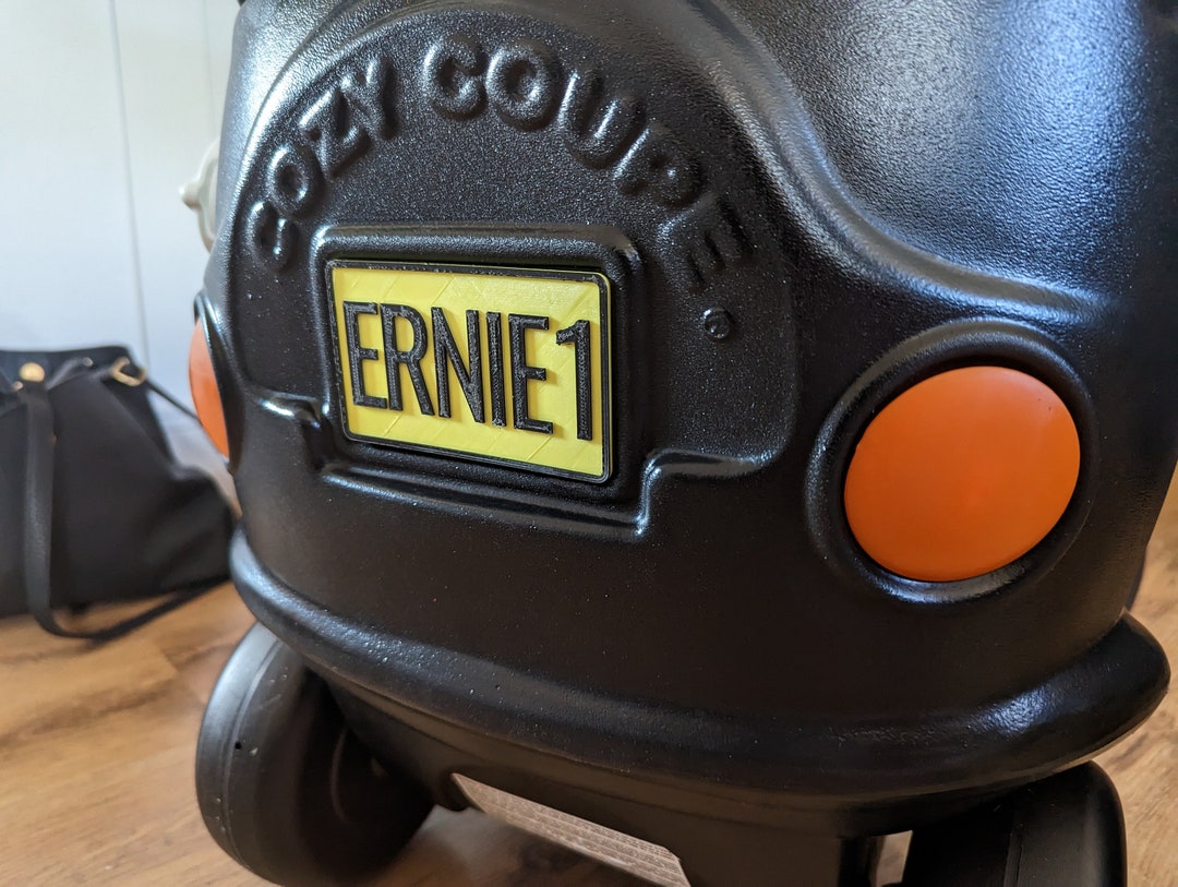 Personalised Little Tikes Rear Number Plate, Name Plate, Custom Kids ...