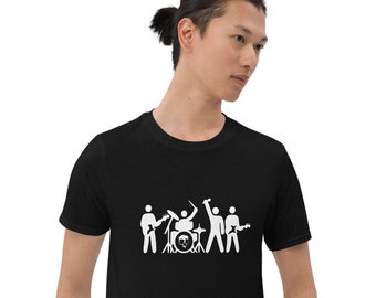 Stick Figure Band T Shirt - Etsy