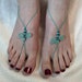 Dragonfly Barefoot Sandals - Etsy