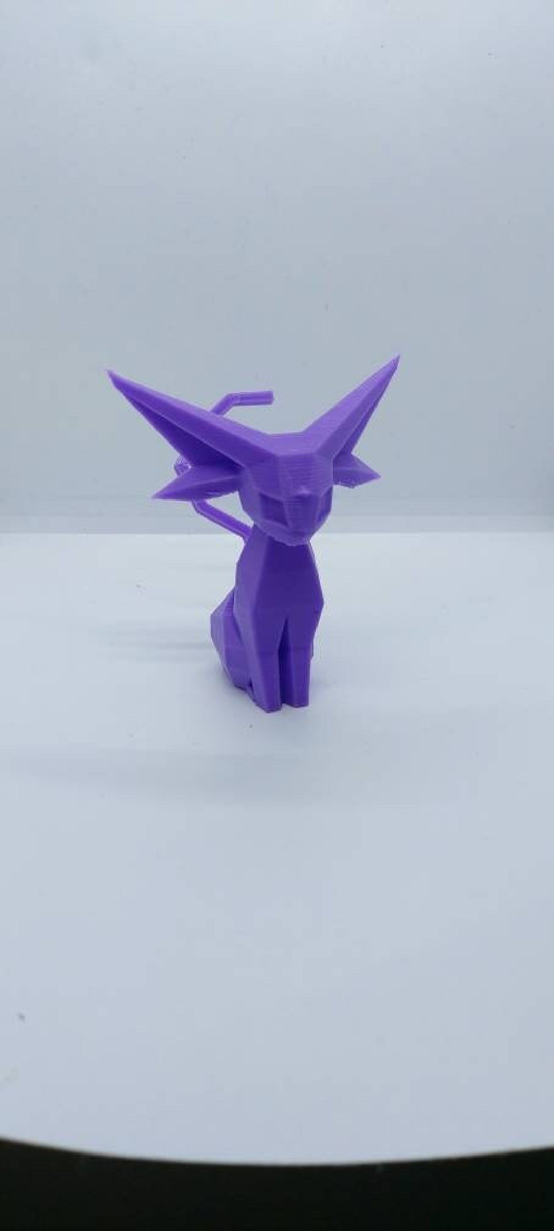 Espeon Figure 3D Printed Pokemon Swole Low Poly Espeon. - Etsy UK