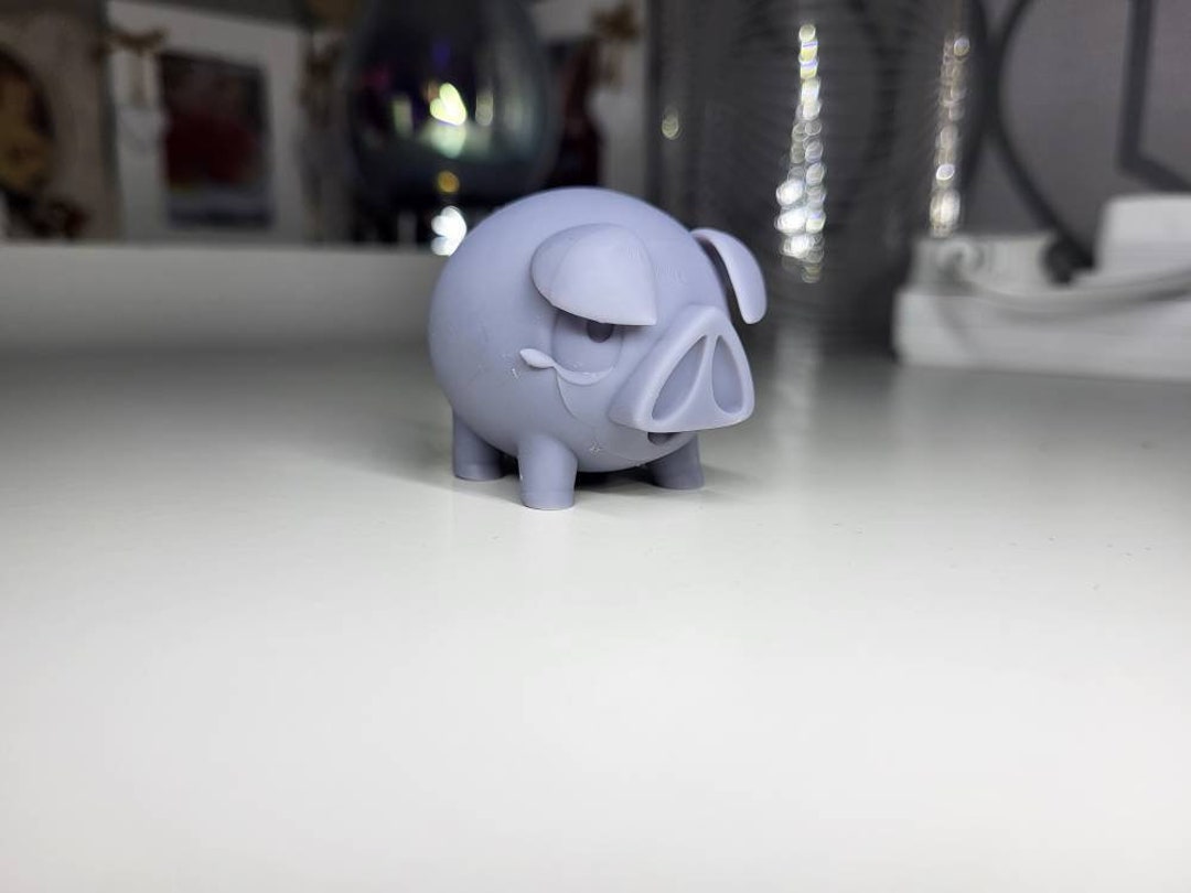 Lechonk , Lechonk Pokemon Figure - Solid Resin, Unpainted - Fakemon ...