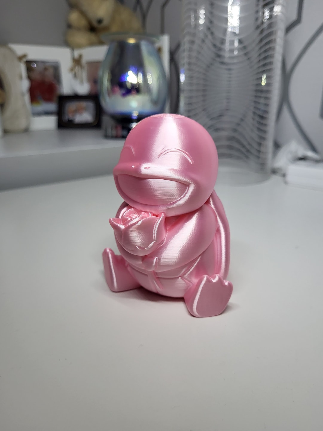 Valentines Day Squirtle. 3D Printed Valentine Pokemon Gift. Shiny Pink ...