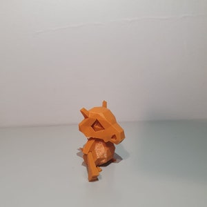 Cubone Figure 3D Printed Low Poly Cubone Pokemon - Etsy
