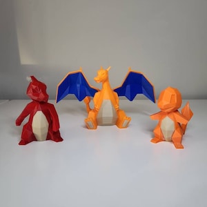 Charmander Evolution Line. Charmander, Charmeleon, Chaizard Pokemon ...