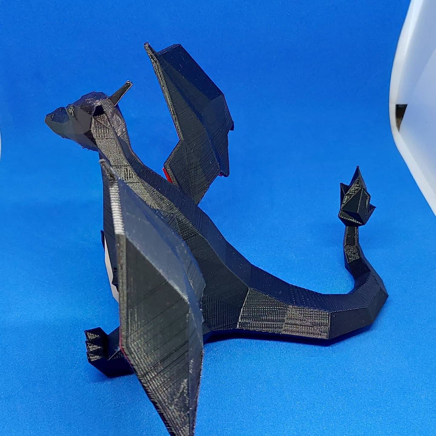 Shiny Charizard Figure. 3D Printed 10cm Tall - Etsy