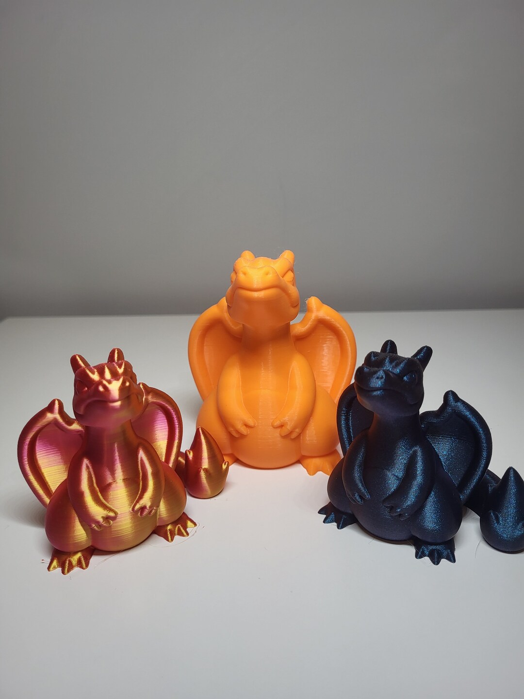 Charizard Pokemon Figure, Statue. 3D Printed Charizard Custom Colors ...
