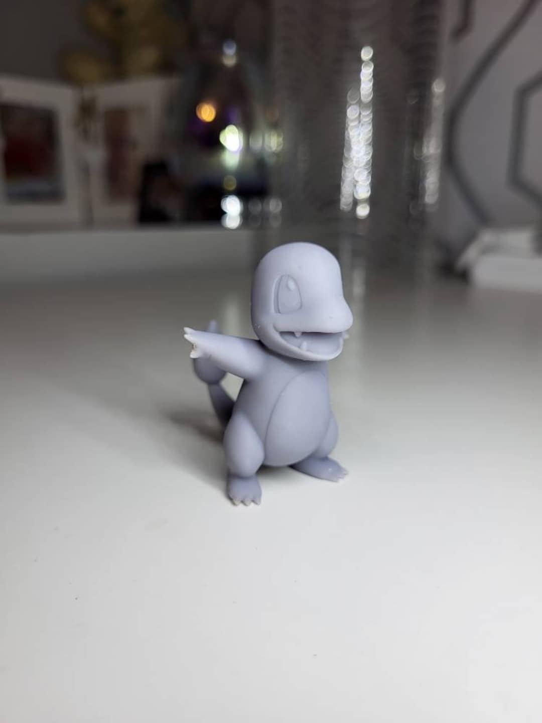 Charmander , Charmander Pokemon Figure - Solid Resin, Unpainted ...