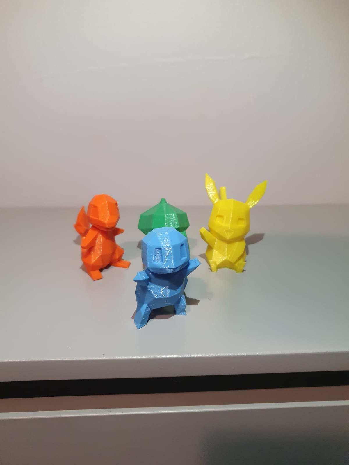 Starter Pokemon Figure 3D Printed Starter Pokemon Pikachu - Etsy Norway