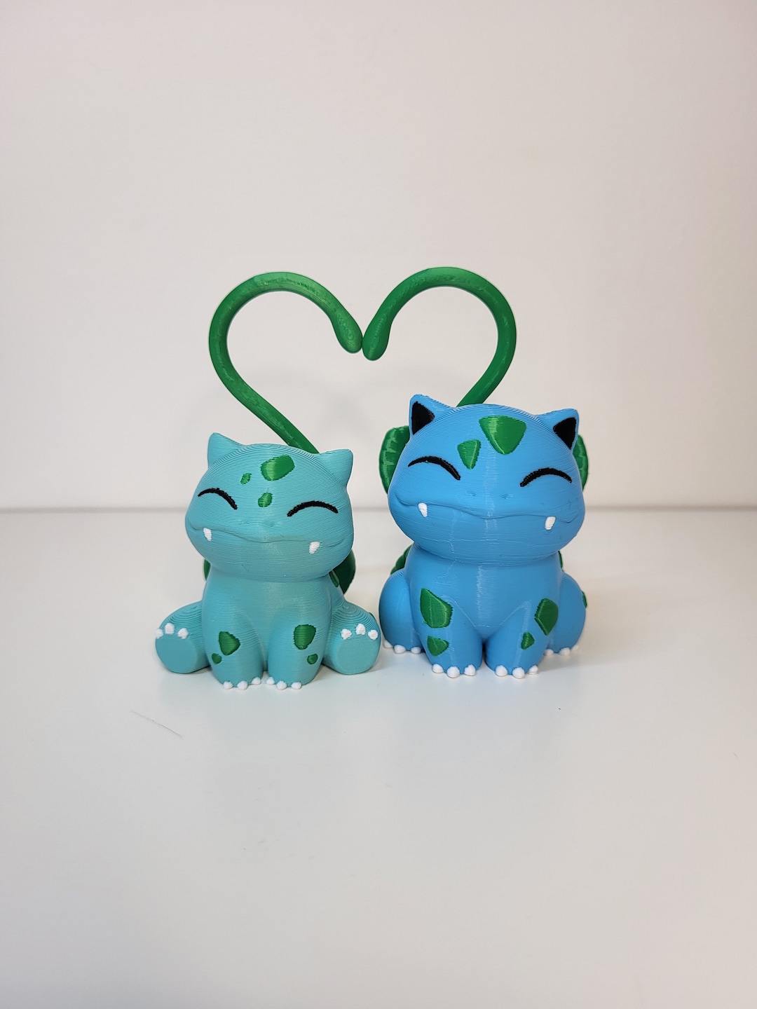 Bulbasaur & Ivysaur Love Scene, 3D Printed Pokemon Gift, Resin Printed ...