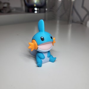 Mudkip 3D Printed Pokemons Gift. Full Colour Mudkip Gift for Him or Her ...