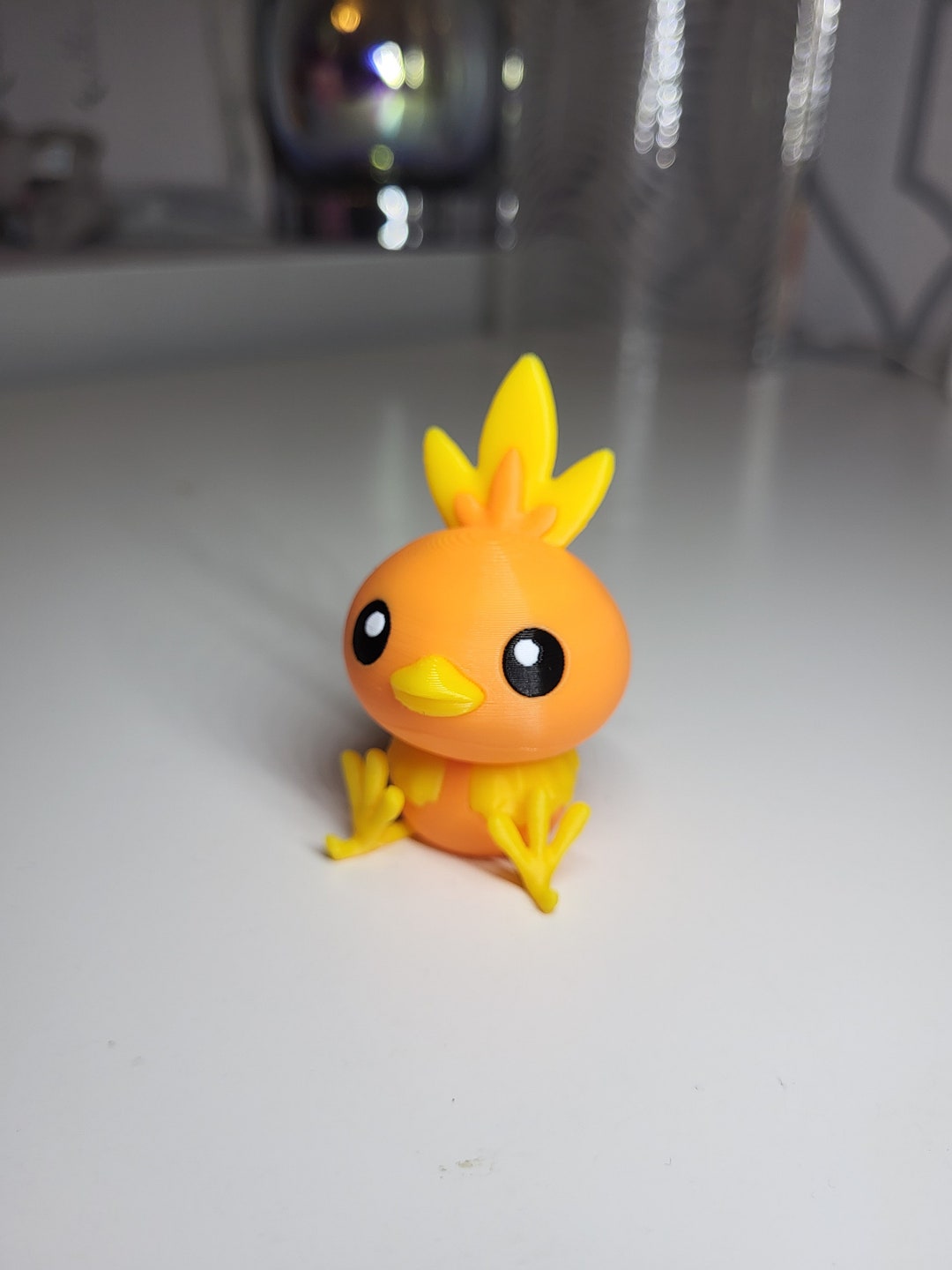 Torchic 3D Printed Pokemons Gift. Full Colour Torchic Gift for Him or ...