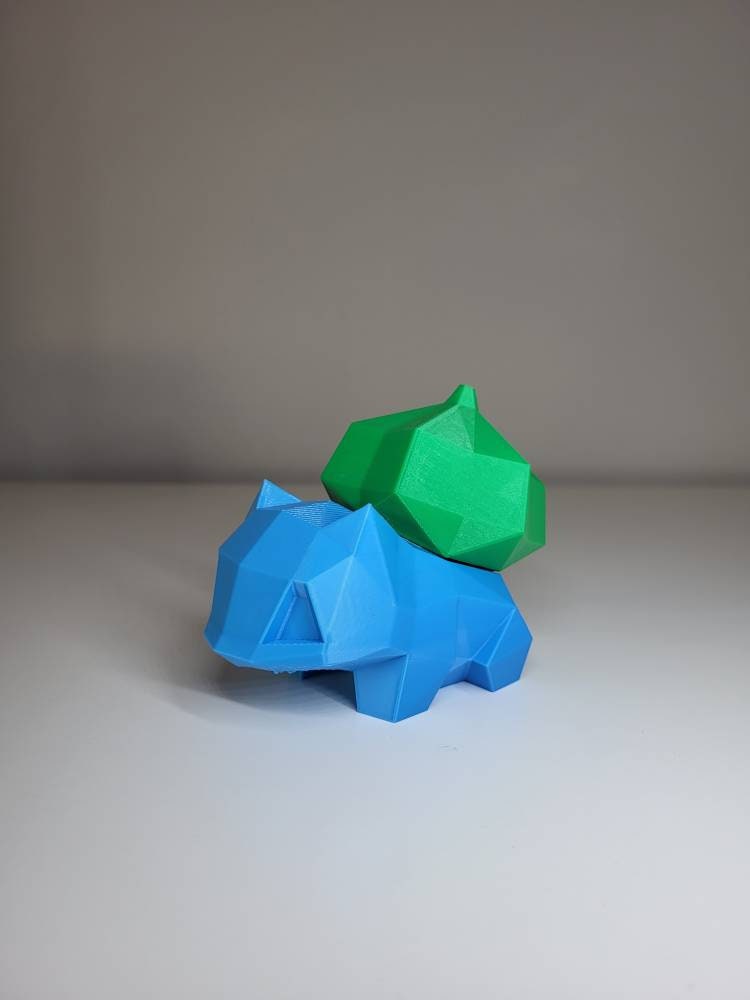 Bulbasaur Evolution Line. Bulbasaur, Ivysaur, Venusaur Pokemon Figure ...