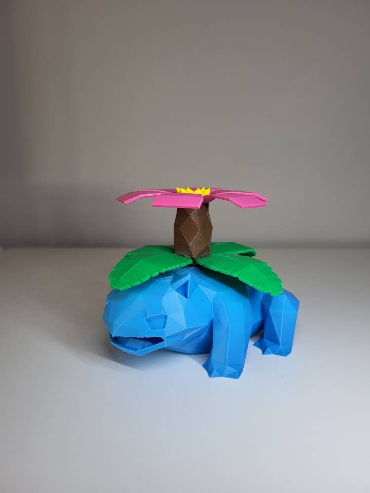 Bulbasaur Evolution Line. Bulbasaur, Ivysaur, Venusaur Pokemon Figure ...