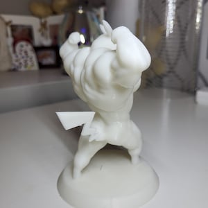 Ultra Swole Pikachu Figure , Pokemon Amiibo Unpainted & Unprimed, 15cm ...
