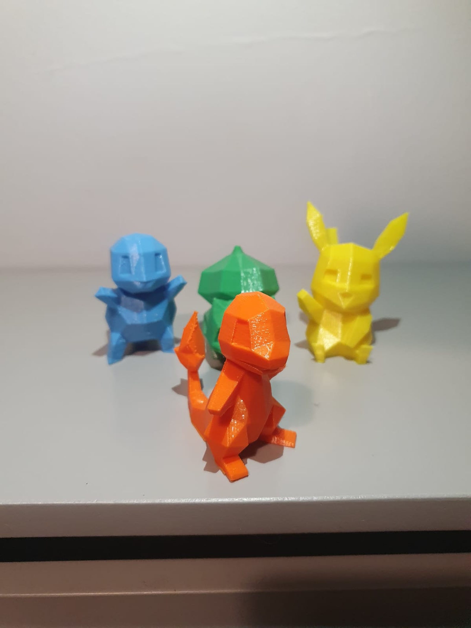 Starter Pokemon Figure 3D Printed Starter Pokemon Pikachu - Etsy Norway