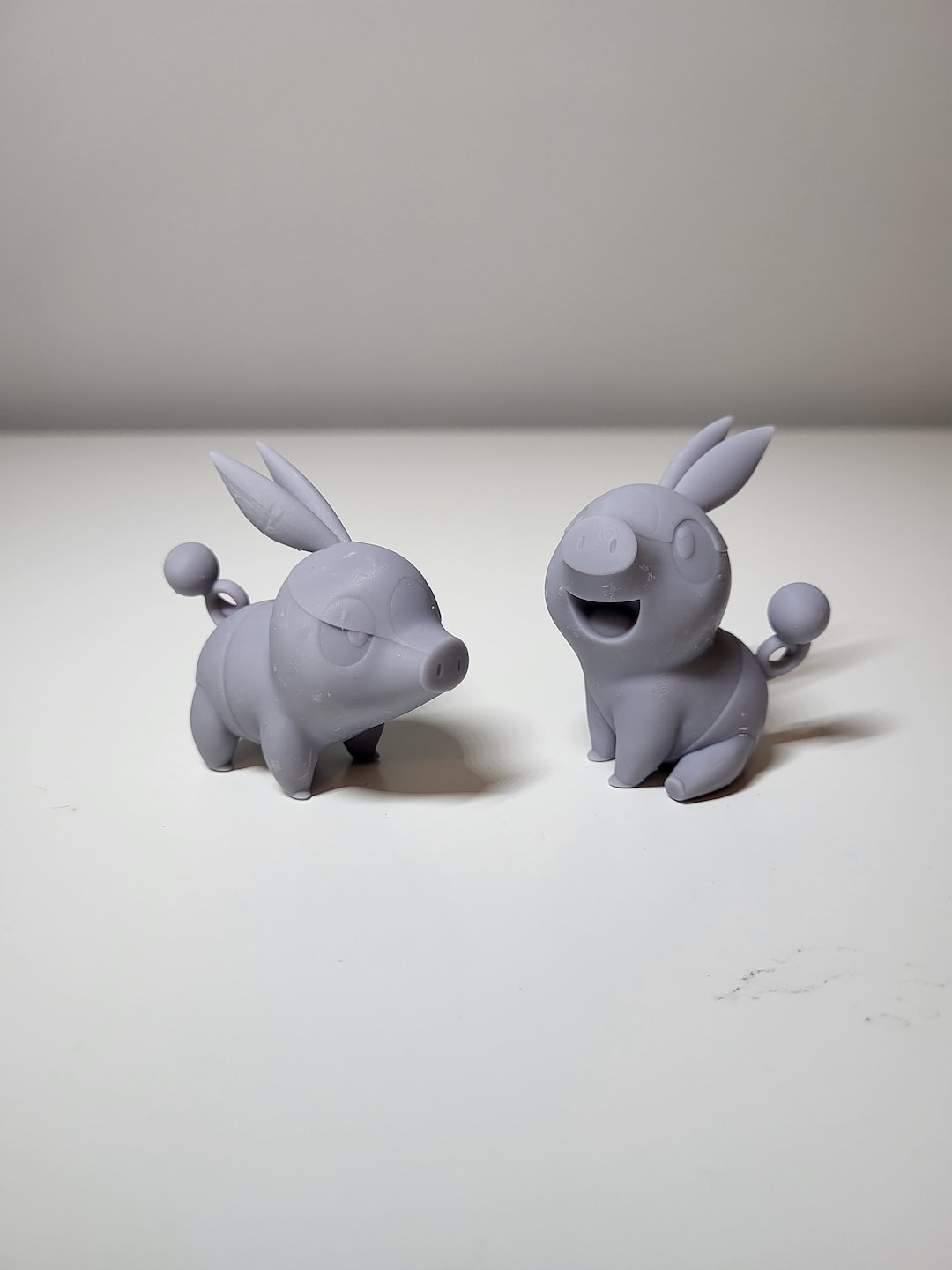 Tepig, Tepig Pokemon Figure - Solid Resin, Unpainted - Fakemon ...