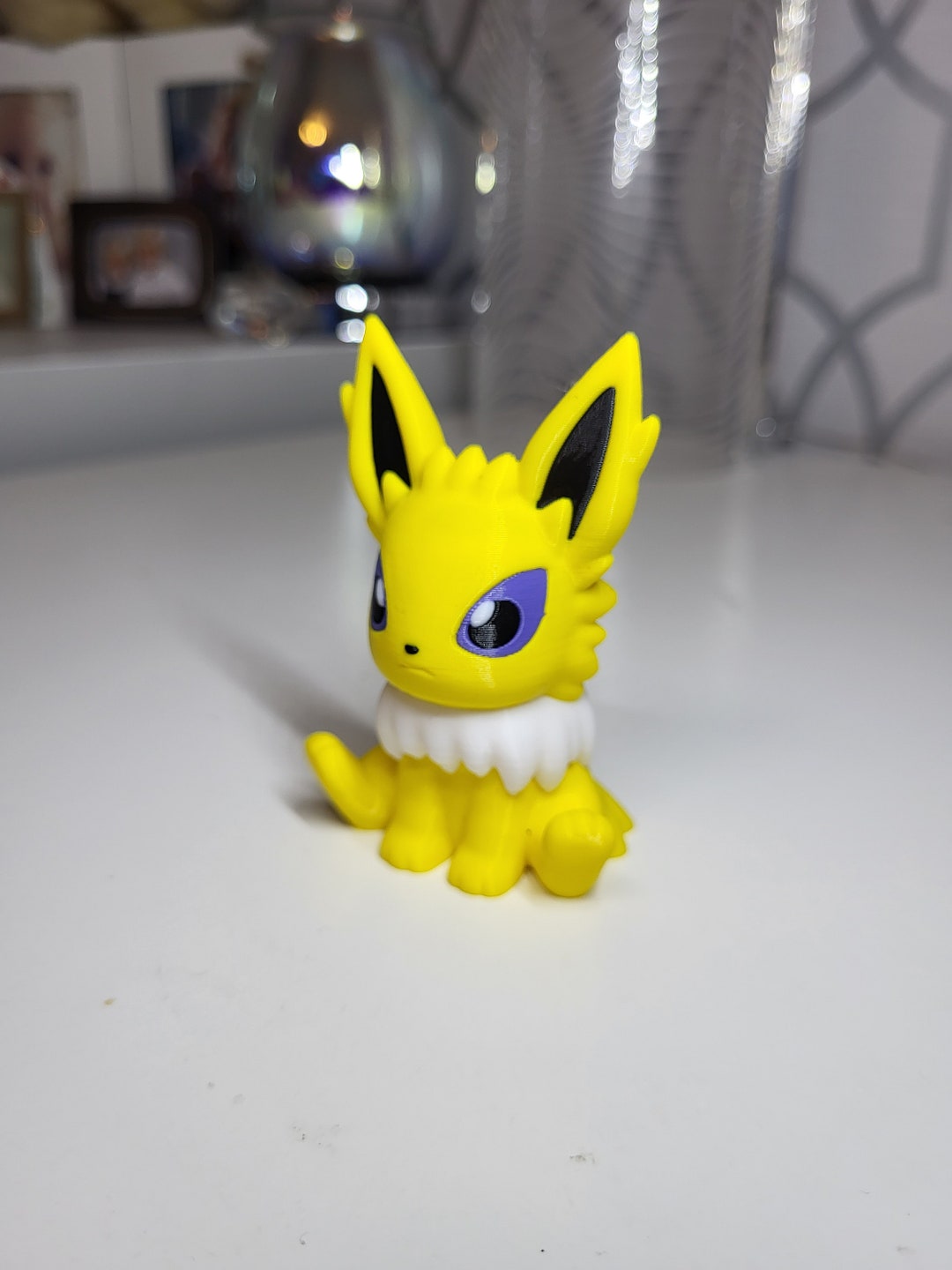 Jolteon Figure. Pokemon Figure Full Colour 3D Printed Jolteon. Pokemon ...